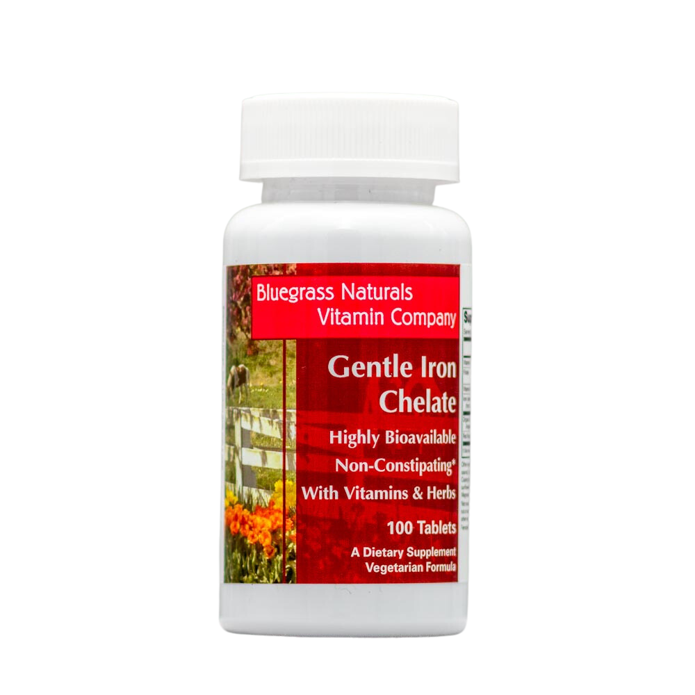Gentle Iron Chelate - Nature's Garden Cafe